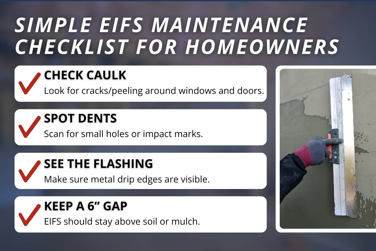 6 Common EIFS Stucco Problems to Be Aware Of | P.I. Inspections