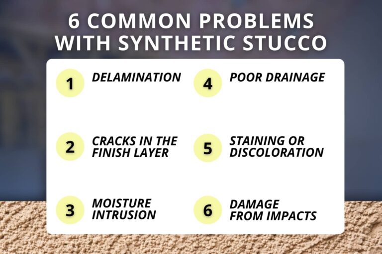 6 Common EIFS Stucco Problems to Be Aware Of | P.I. Inspections