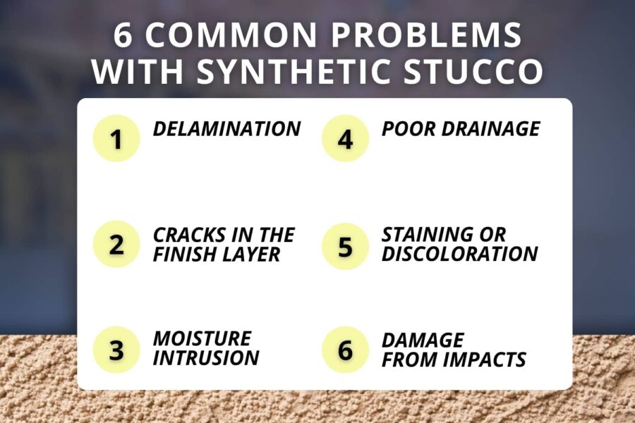 6 Common EIFS Stucco Problems to Be Aware Of | P.I. Inspections
