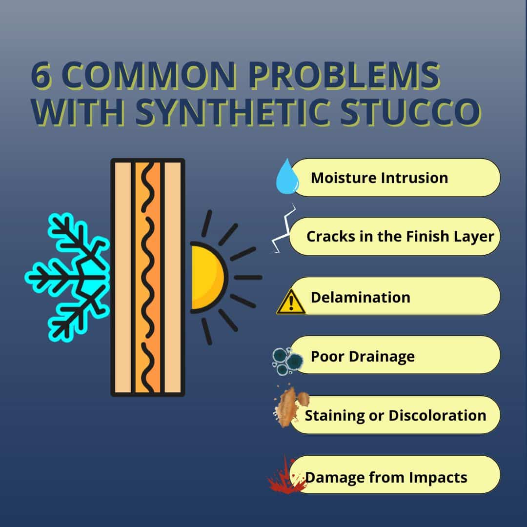 6 Common EIFS Stucco Problems to Be Aware Of | P.I. Inspections